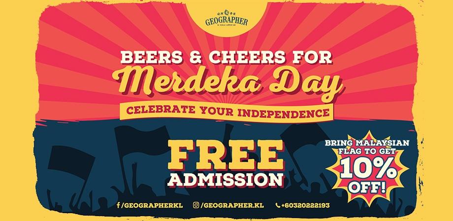 Beers & Cheers for Merdeka Day | Peatix