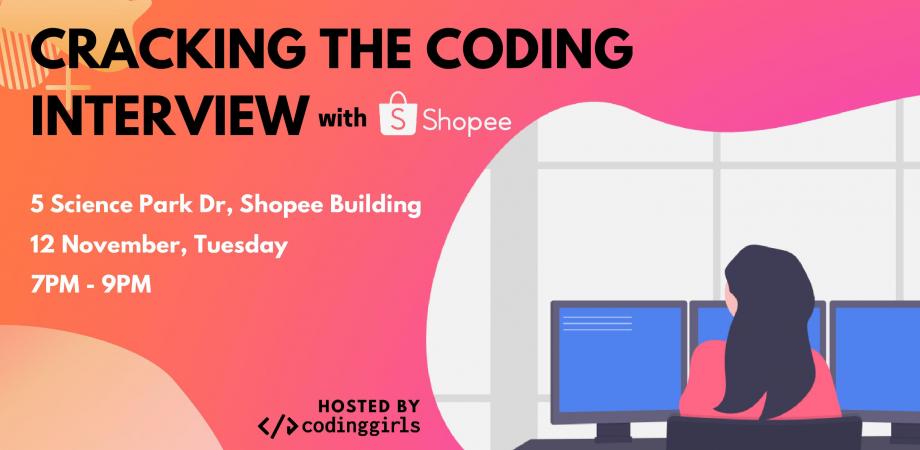 Cracking the Coding Interview: Company Visit at Shopee | Peatix