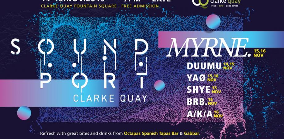 Hazel's Guestlist Exclusive: Sound Port Clarke Quay + free beers | Peatix