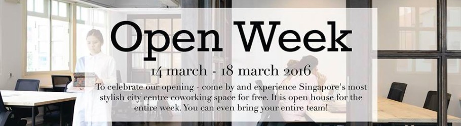 the Hive Singapore Open Week | Peatix