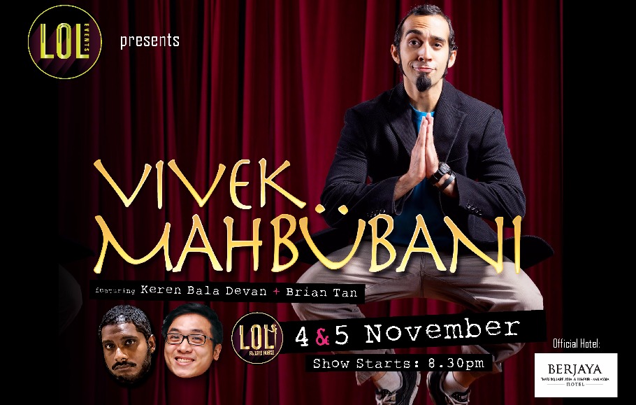 LOL L!VE : Vivek Mahbubani (HK) | Peatix