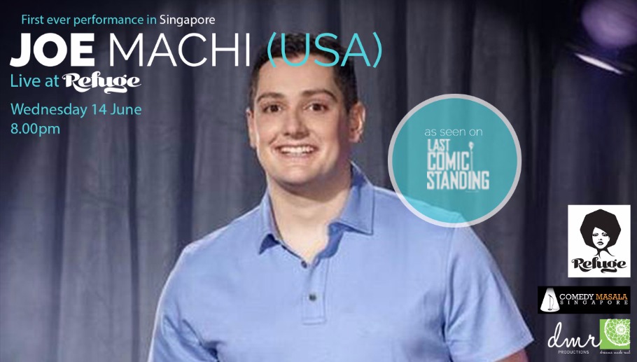 JOE MACHI (USA) - Live at REFUGE | as seen on 'Last Comic Standing' & 'The Tonight Show with ...