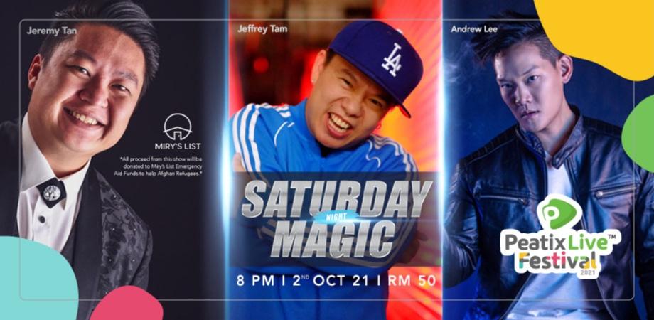 Saturday Night Magic | Peatix