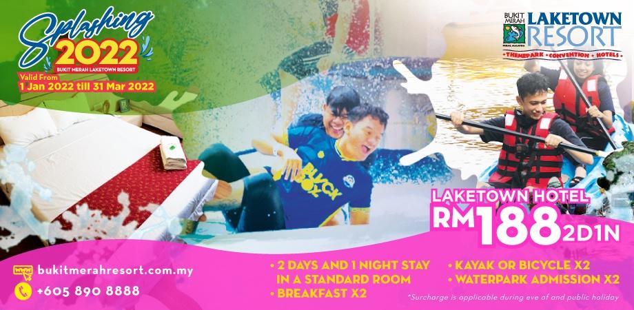 Splashing 2022 : Laketown Hotel Package @ RM188 | Peatix