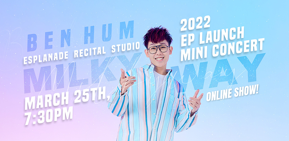 Ben Hum EP Launch Mini Concert (Online Show) | Peatix