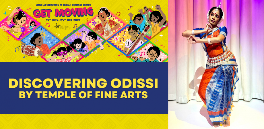 Little Adventurers: Get Moving! - Odissi Dance Workshop by Temple of Fine Arts | Peatix