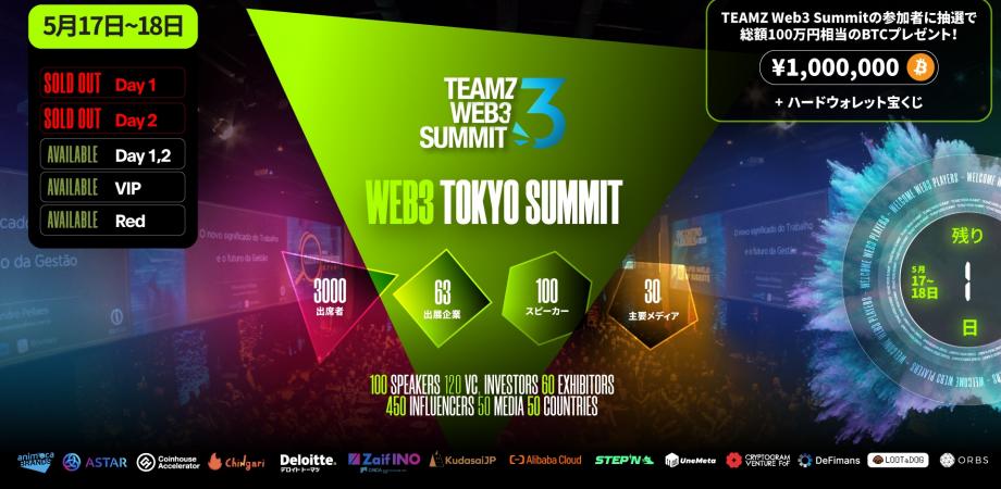 TEAMZ WEB3 Summit 2023 | Peatix