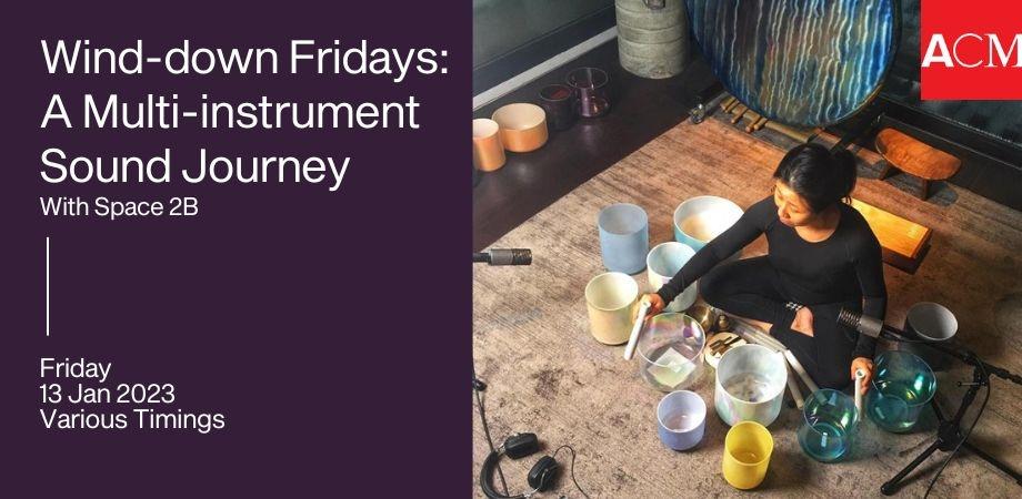 Wind-down Fridays: A Multi-instrument Sound Journey with Space 2B | Peatix