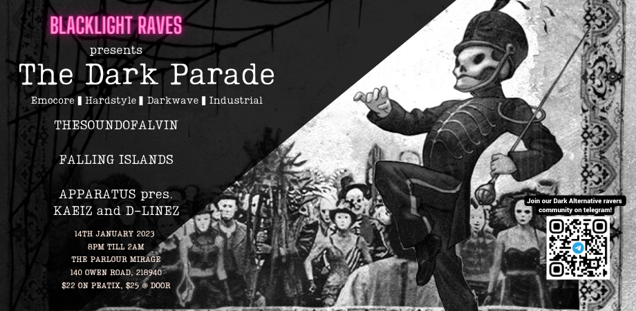 BlackLight Raves presents ~The Dark Parade~ | Peatix