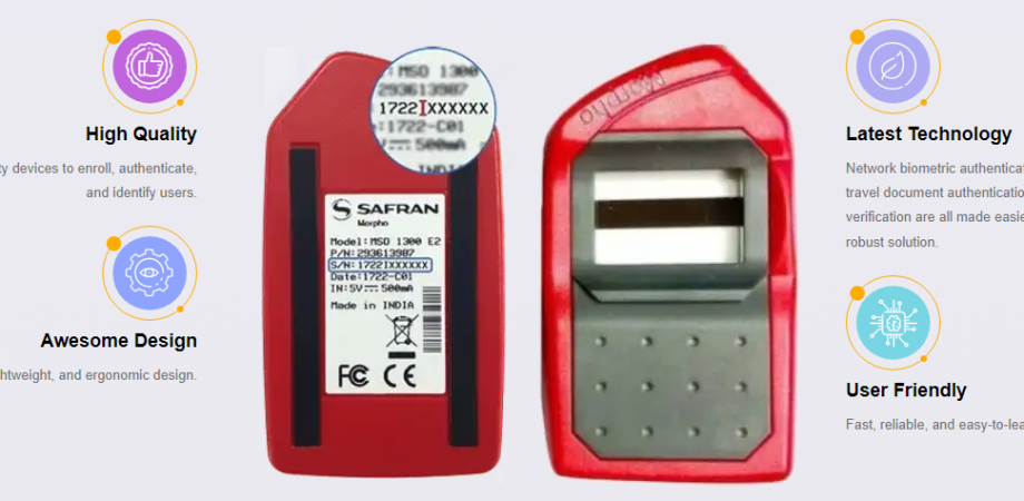 Morpho RD Service | Peatix