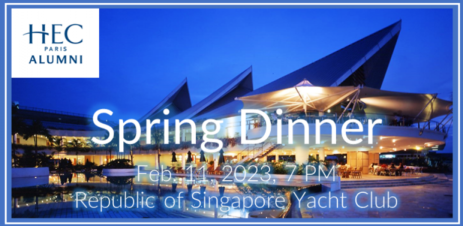 🎓 HEC Alumni Singapore 2023 Spring Dinner | Peatix