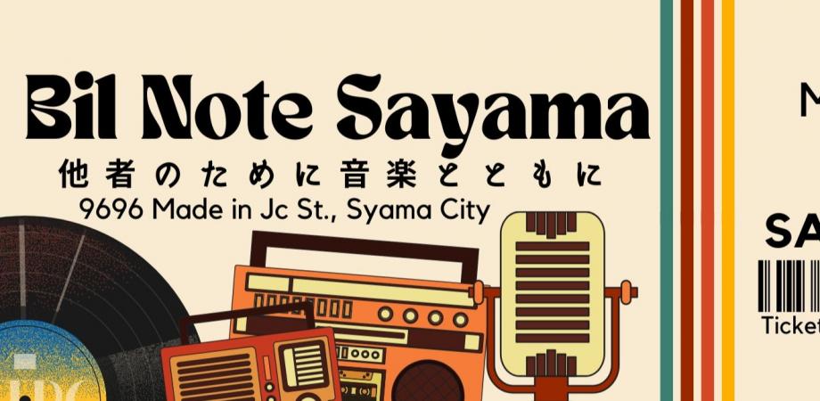 Bil Note Sayama 東日本大震災チャリティー音楽会 | Peatix