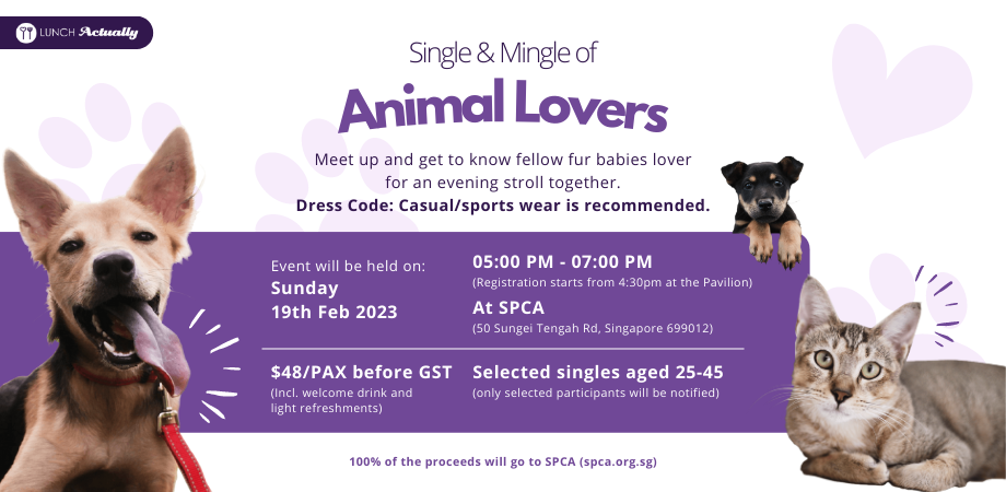Animal Lover Singles & Mingle Event | Peatix