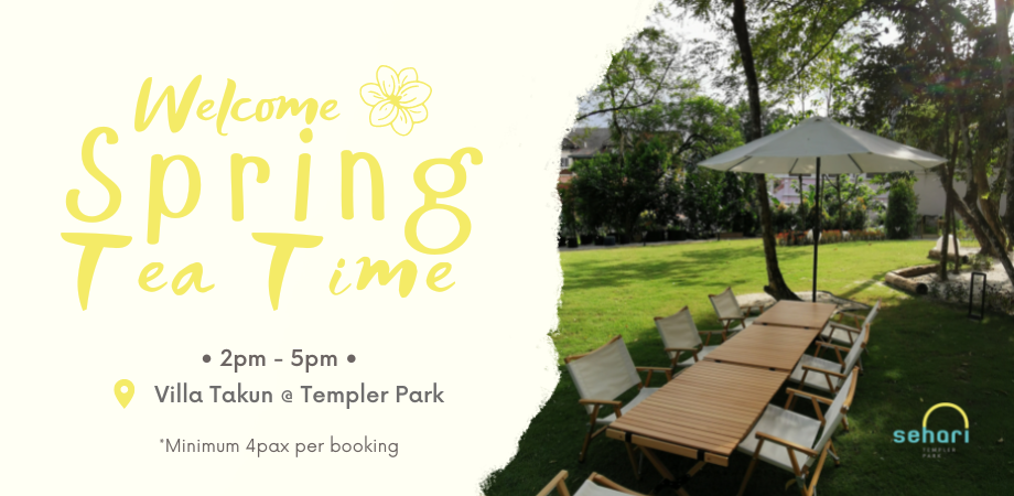 Welcome Spring Tea Time (Kids Friendly) 11 Mac 2023 | Peatix