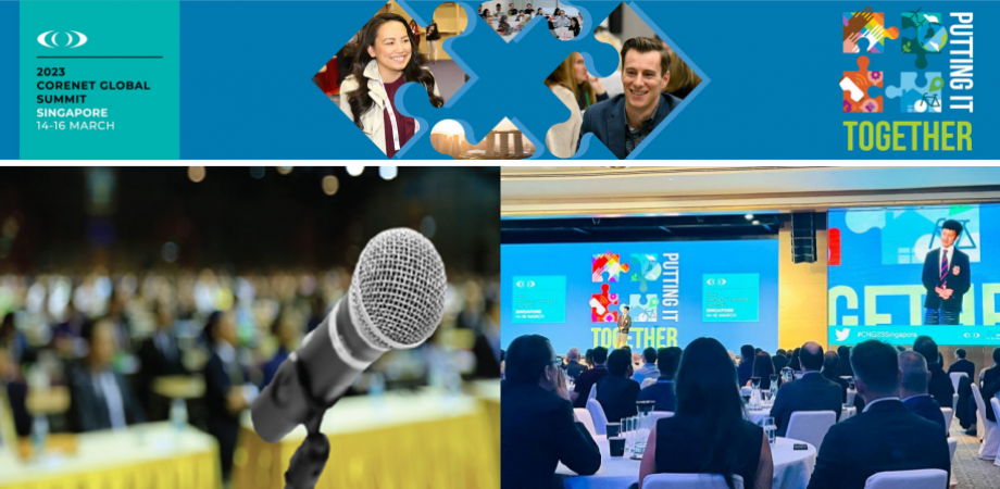 CoreNet Global Singapore Summit Sharing Event | Peatix