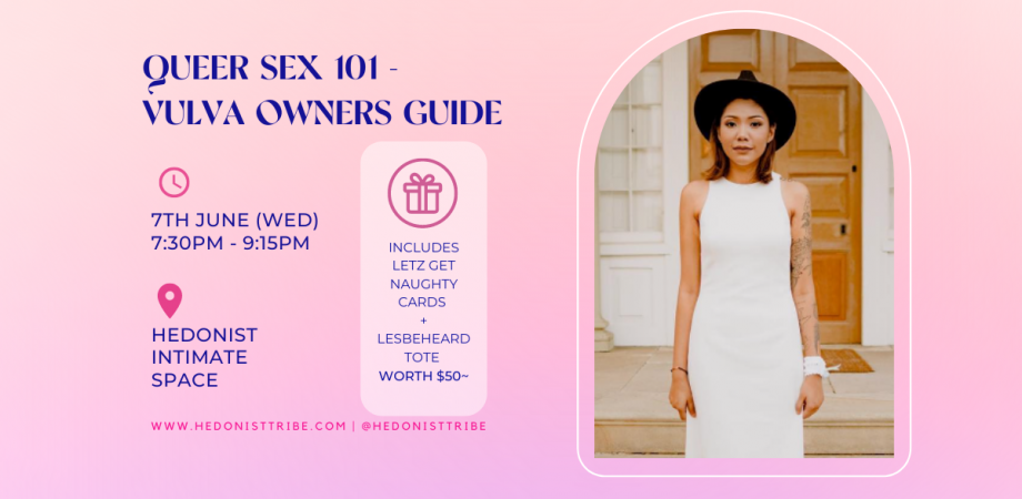 WORKSHOP | QUEER SEX 101: VULVA OWNERS GUIDE (VULVA OWNERS ONLY) | Peatix