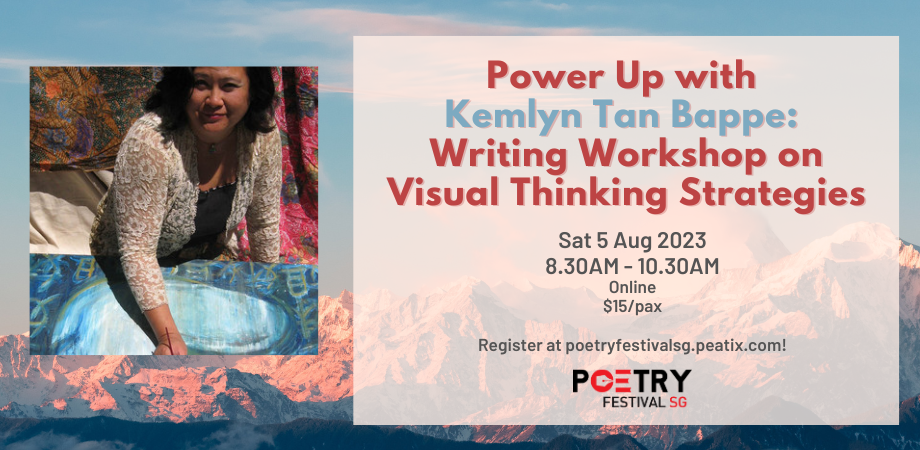 Power Up with Kemlyn Tan Bappe: Writing Workshop on Visual Thinking Strategies | Peatix