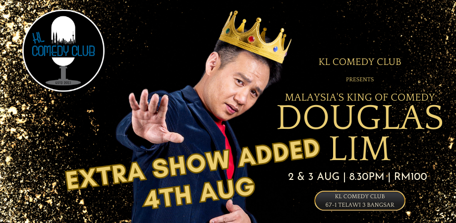 Douglas Lim - Live at KL Comedy Club | Peatix