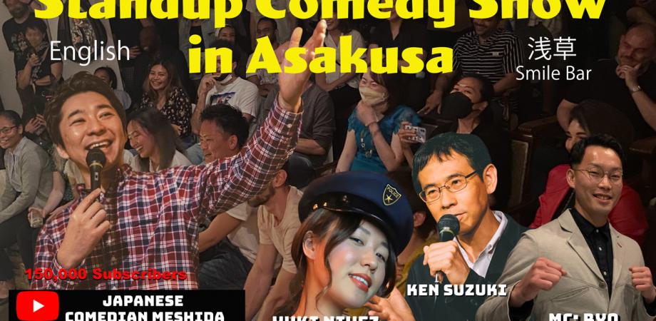 English Standup Comedy Show & Meet up by Japanese Standup Comedian @Guest House | Peatix