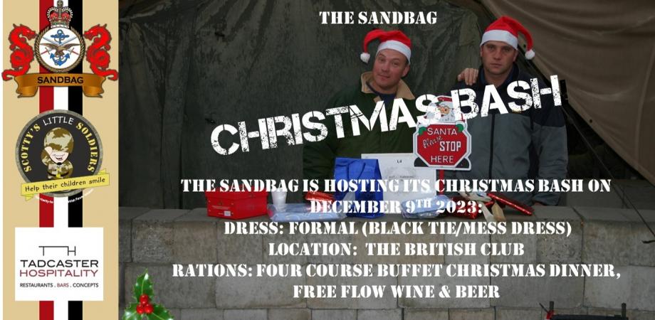 Sandbag Christmas Bash! | Peatix