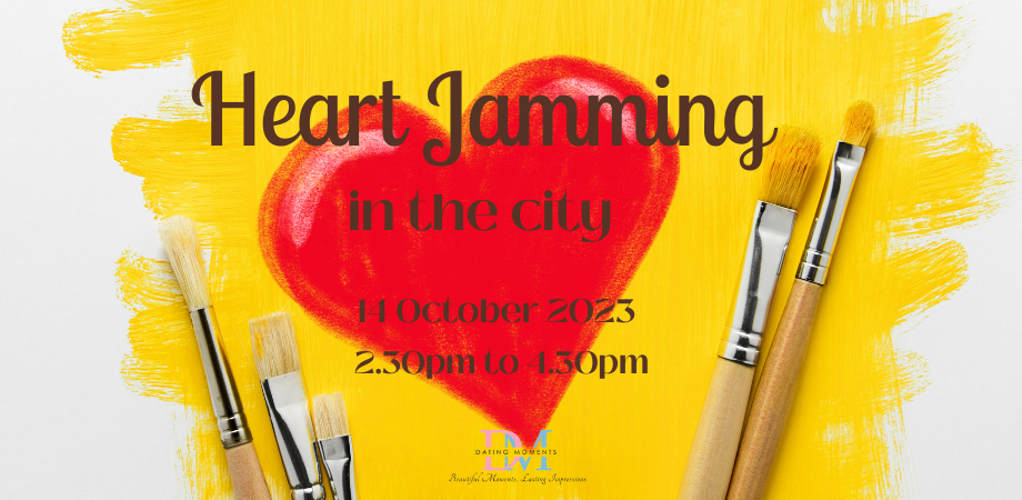 Heart Jamming - An art jamming session for singles (Calling Gents!) | Peatix