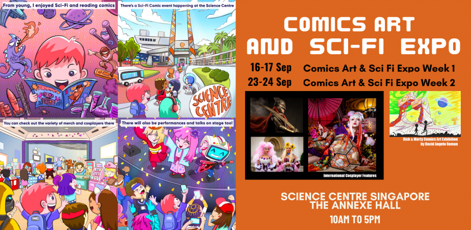 Comics Art & Sci Fi Expo 16,17,23,24 September 2023 | Peatix