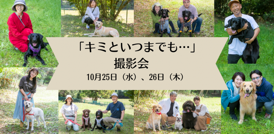 「キミといつまでも…」撮影会／10月25日（水）、26日（木） | Peatix