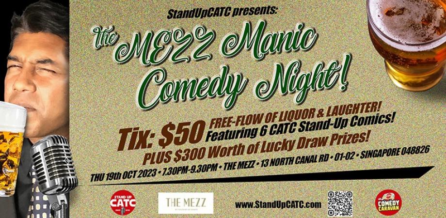 The Mezz Manic Comedy Night! | Peatix