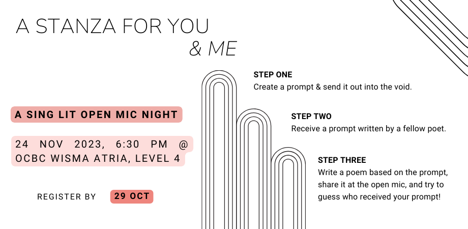 A Stanza for You and Me | Peatix