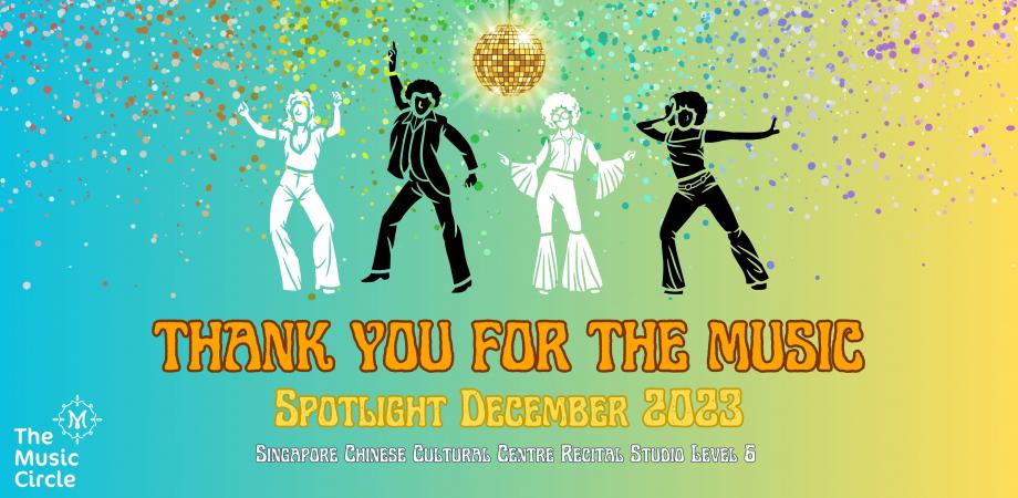 Spotlight: Thank You For The Music - Session 1 | Peatix