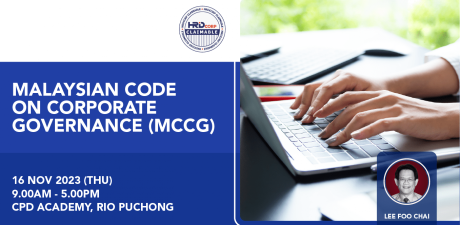 Malaysian Code On Corporate Governance (MCCG) | Peatix