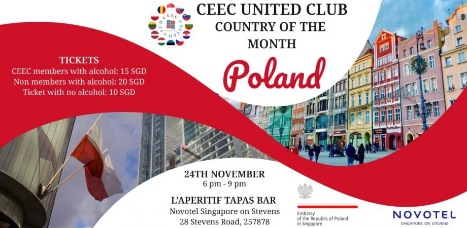 CEEC United Club - Country of the Month: Poland | Peatix