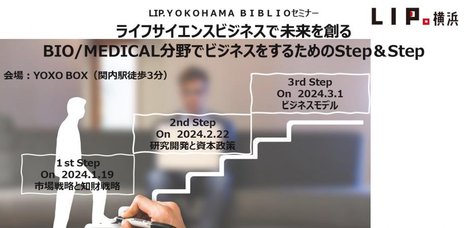 ライフサイエンスビジネスで未来を創る bio/medical分野でビジネスをするためのstep＆step | Peatix
