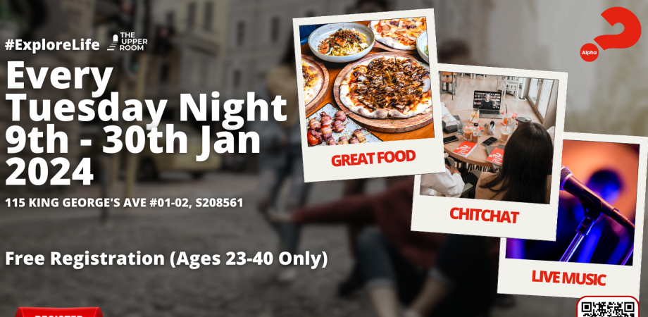 #ExploreLife Alpha Film Series @The Upper Room 1/24 | Peatix