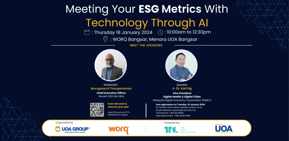Meeting Your ESG Metrics with Technology Through AI | Peatix