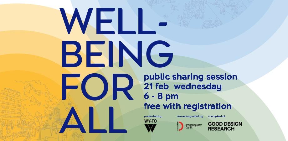 Well-being for All! Sharing Session by WY-TO Group | Peatix