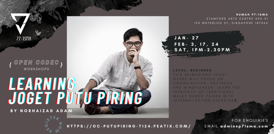 {OPEN CODEC Workshops} Learning Joget Putu Piring by Norhaizad Adam | Peatix