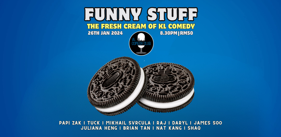 Funny Stuff - The Fresh Cream Of KL Comedy - A Live Standup Comedy Show Featuring Papi Zak ...
