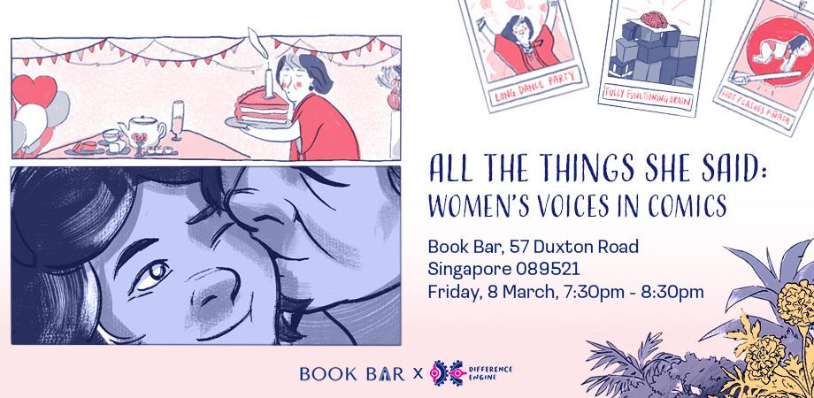 All the Things She Said: Women’s Voices in Comics | Peatix