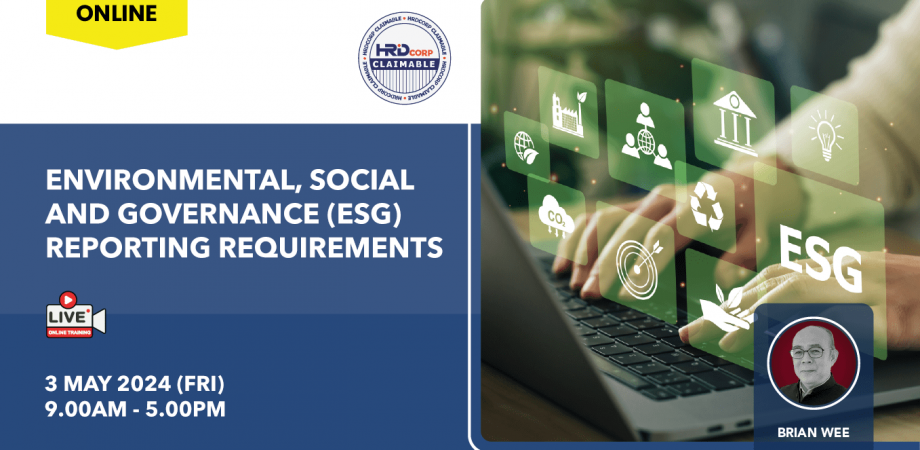 Environmental, Social And Governance (ESG) Reporting Requirements | Peatix