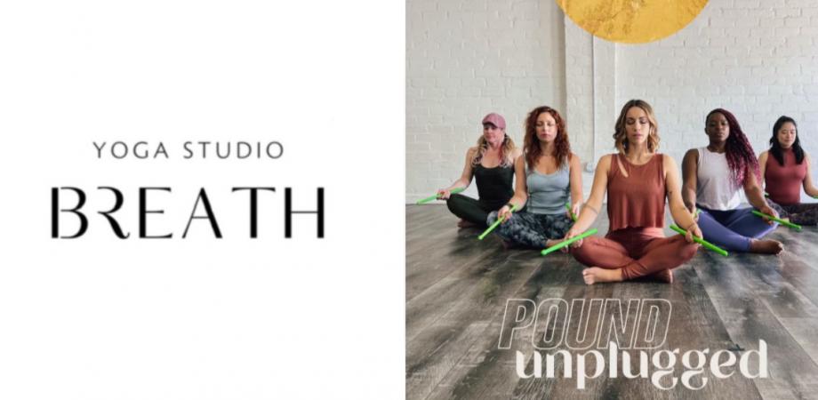 【ヨガ/カーディオ/メディテーションPOUND UNPLUGGED (パウンドアンプラグド)】YOGA STUDIO BREATH 南青山 | Peatix