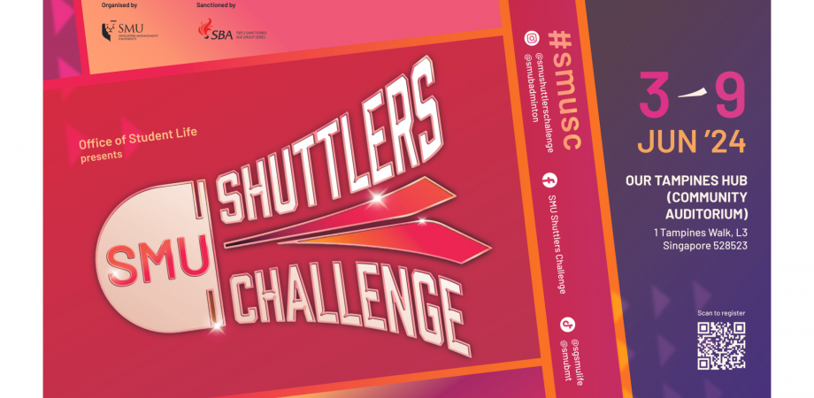 SMU Shuttlers Challenge 2024 | Peatix