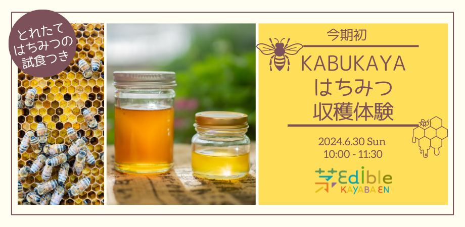 KABUKAYAはちみつ収穫体験 (6/30) | Peatix