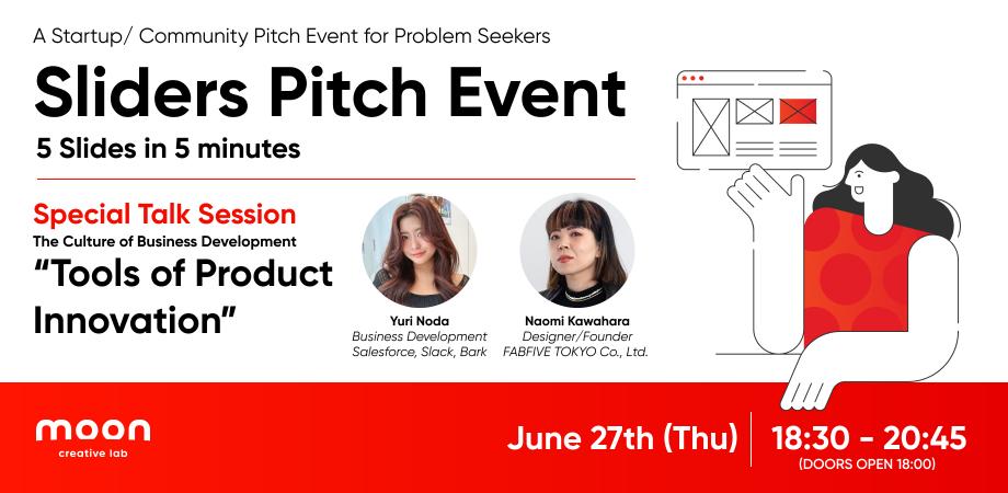 Sliders Pitch Event Vol. 9 | Peatix