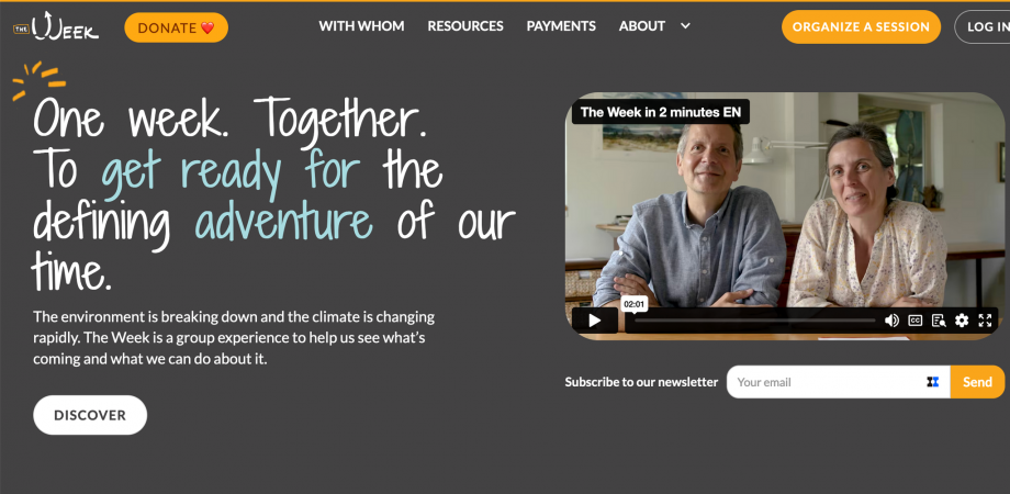 地球環境サイコー💗スピンオフ企画 「The Week」を一緒に体験しよう！（7/16・22・25 ） | Peatix