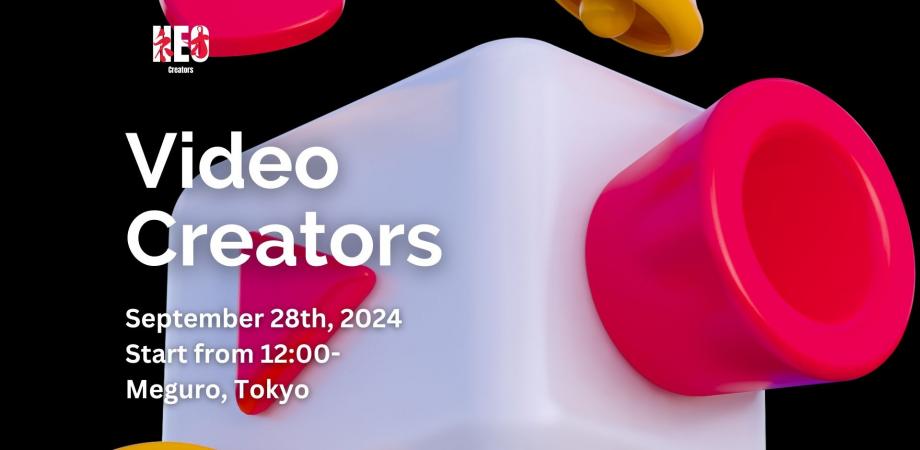 Video Creators Meetup - September | Peatix