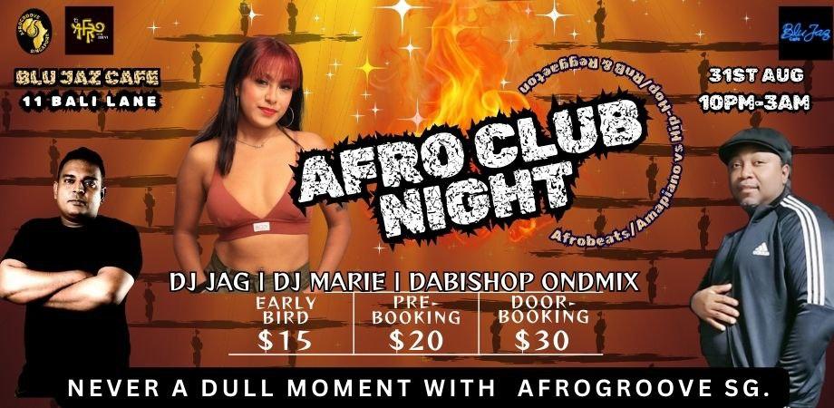 AFRO CLUB NIGHT! | Peatix