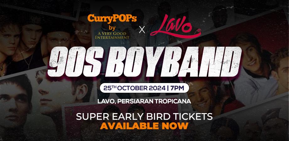 90s Boy Band Bonanza Concert at Lavo Tropicana | Peatix