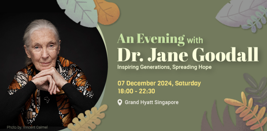 Dr. Jane Goodall 90th Birthday Gala Dinner & Fundraising Auction | Peatix