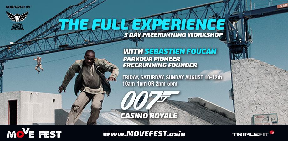 THE FULL EXPERIENCE - FREERUNNING : FOLLOW YOUR WAY - (3Hrs x 3) WITH SEBASTIEN FOUCAN | Peatix